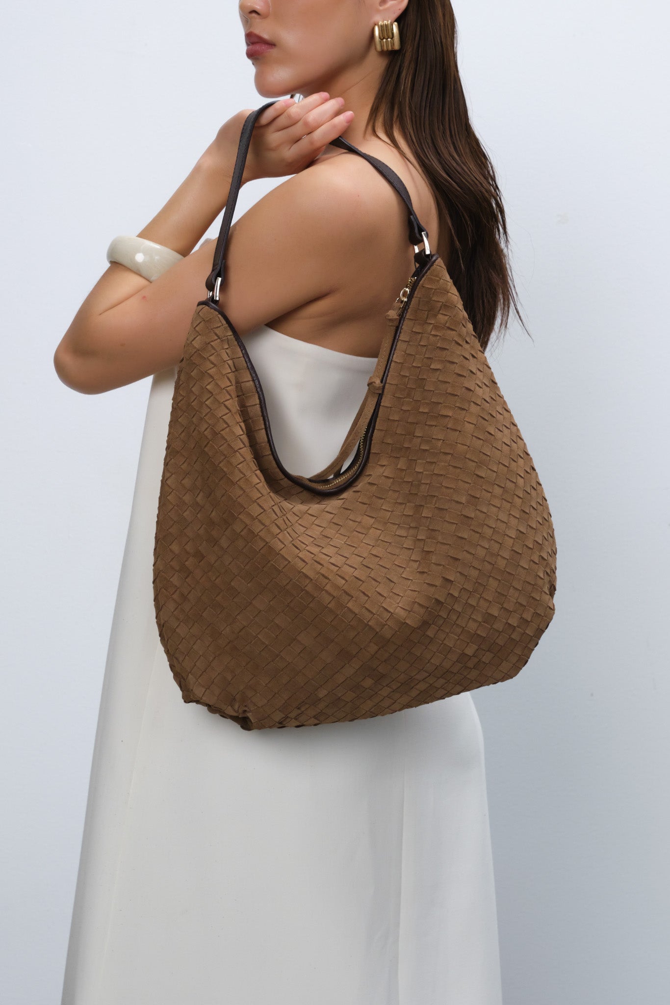 Rozzano Mindy braided Latte – ADAX